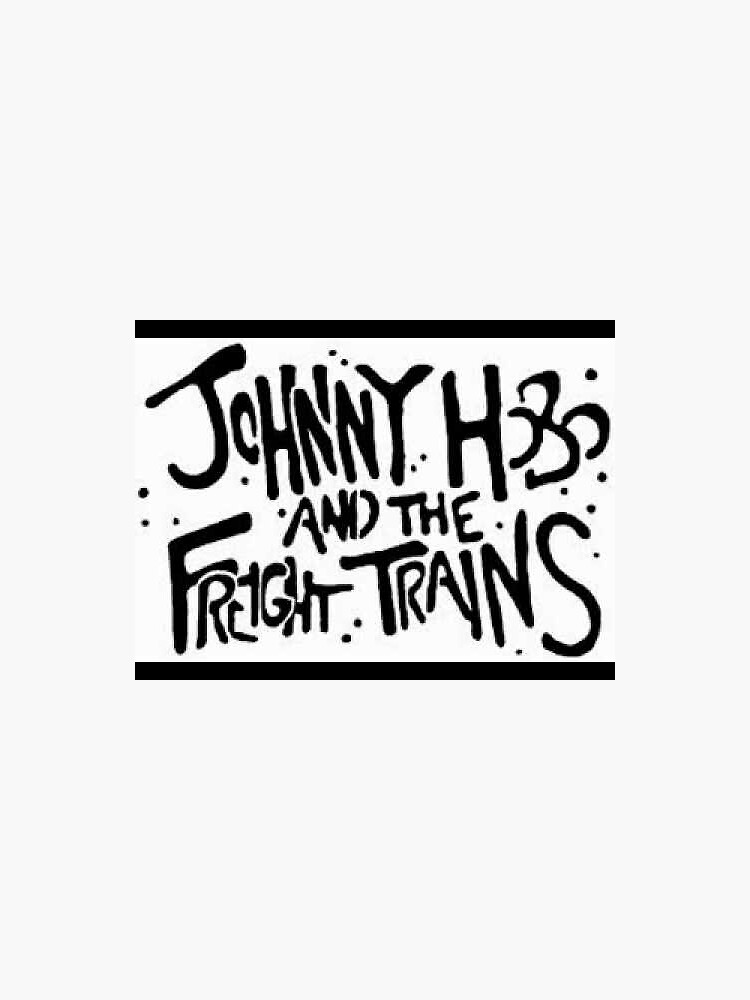 "Johnny Hobo Logo " Sticker for Sale by theblueleader | Redbubble