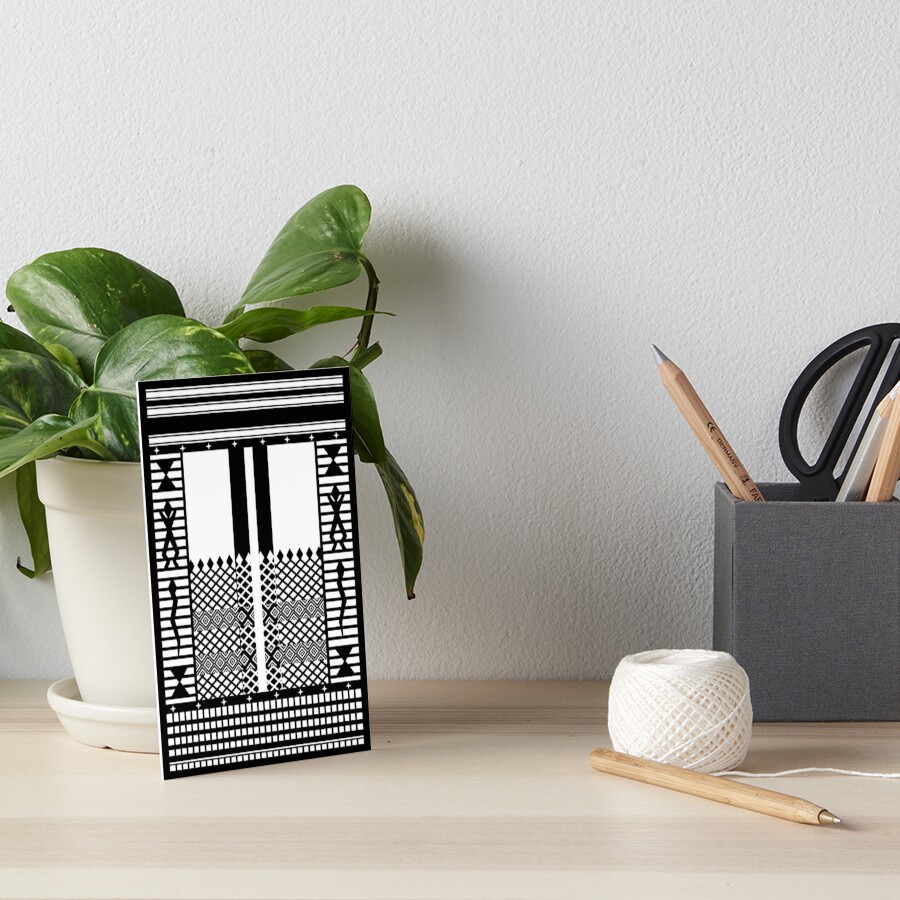 "Benguet Weave black & white" Art Board Print for Sale by JIJgalaxy ...