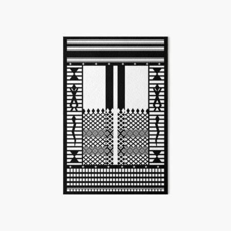 "Benguet Weave black & white" Art Board Print for Sale by JIJgalaxy ...