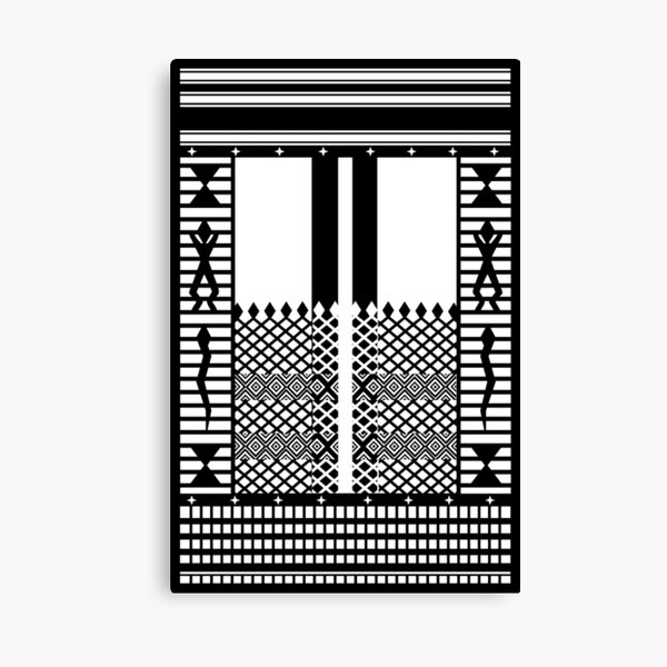 "Benguet Weave black & white" Canvas Print for Sale by JIJgalaxy ...