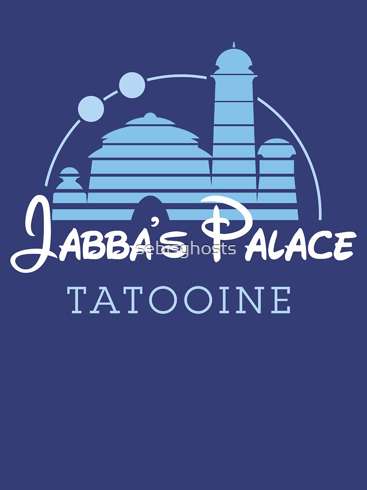 "Jabba's Palace" T-shirt for Sale by sebisghosts | Redbubble | star ...