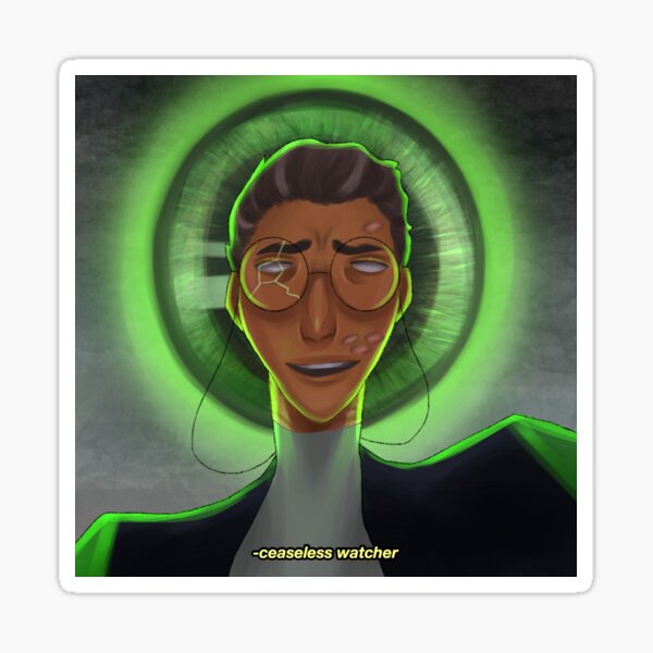 "The Ceaseless Watcher subtitle " Sticker by teethhoney | Redbubble