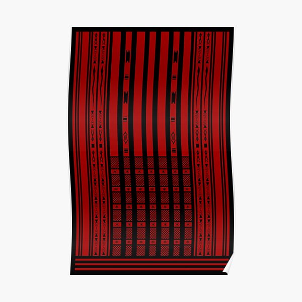"Mountain Province Weave" Poster for Sale by JIJgalaxy | Redbubble