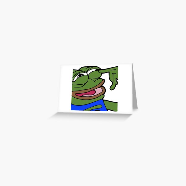 "Laughing Pepe Meme" Greeting Card for Sale by ILuvMemes | Redbubble
