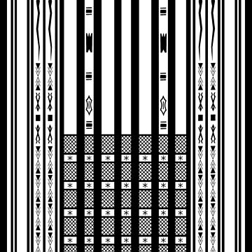 "Mountain Province Weave black & white" Photographic Print for Sale by ...