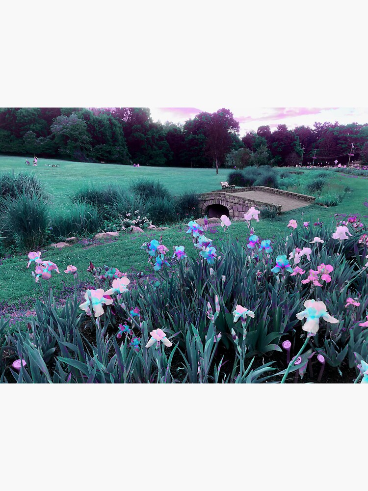 "The Distorted Garden of Violet" Sticker for Sale by yuhitsanthony ...