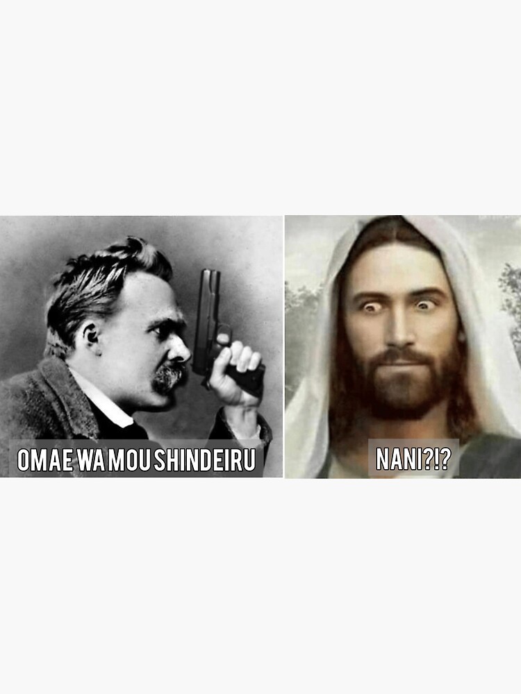 "Nietzsche kills Jesus Christ" Magnet for Sale by Leali97 | Redbubble