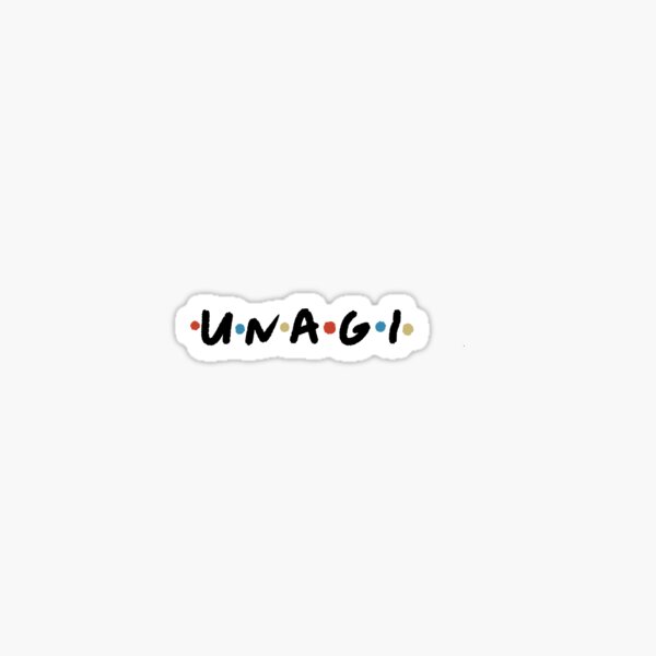 Unagi Stickers | Redbubble