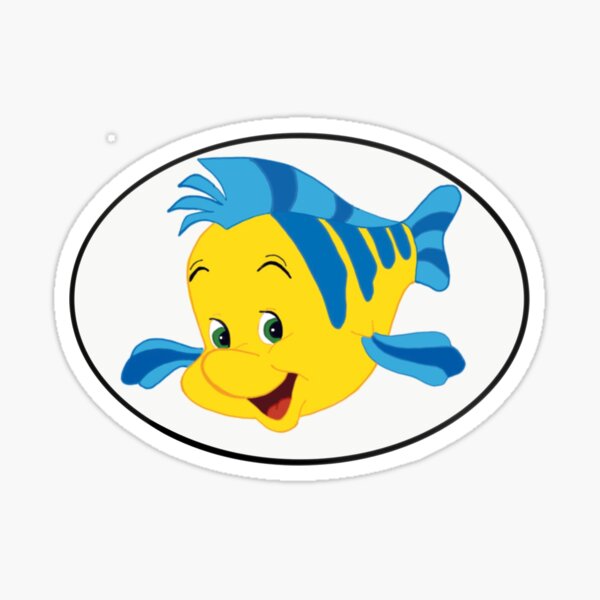 "Flounder" Sticker by Alexandria456 | Redbubble