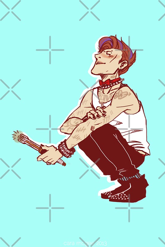 "Punk Eleven" by Cara McGee | Redbubble