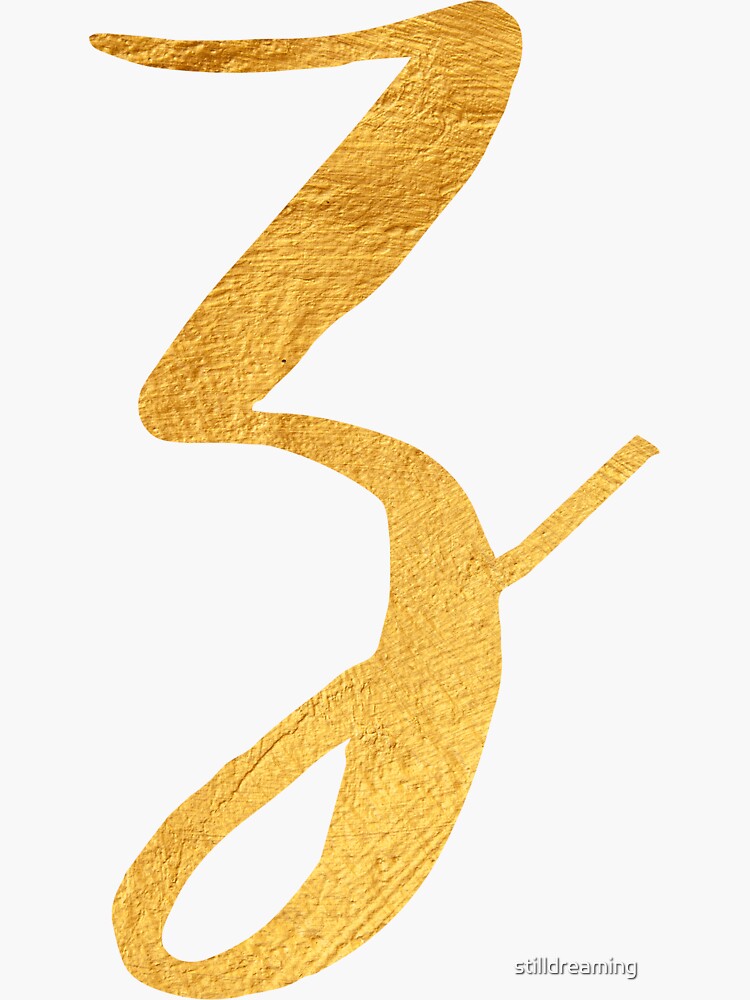 "Copy of Gold Letter Z" Sticker for Sale by stilldreaming | Redbubble