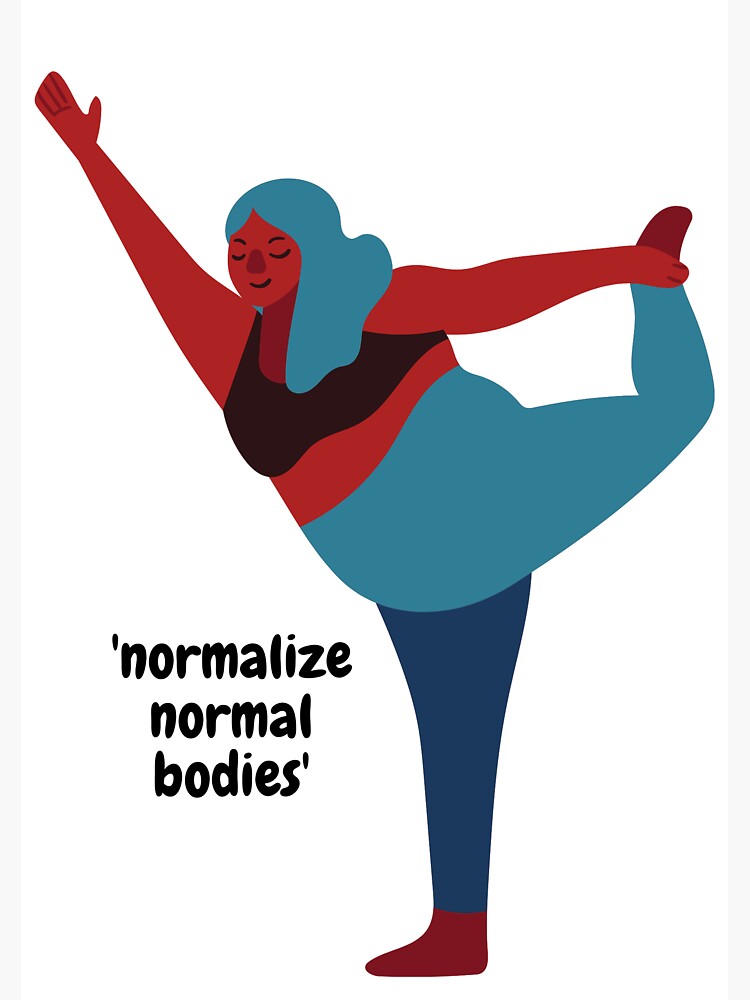 Normalize Normal Bodies Sticker For Sale By Zuleikhac Redbubble