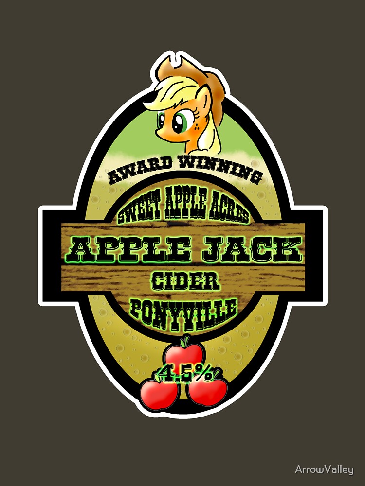 "Apple Jack Cider" T-shirt for Sale by ArrowValley | Redbubble | cider ...