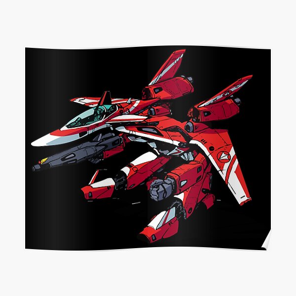 "Macross VF1 Valkyrie" Poster for Sale by terpres | Redbubble