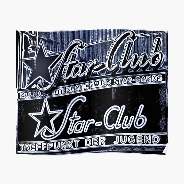 "Star Club Hamburg" Poster von mar73 | Redbubble