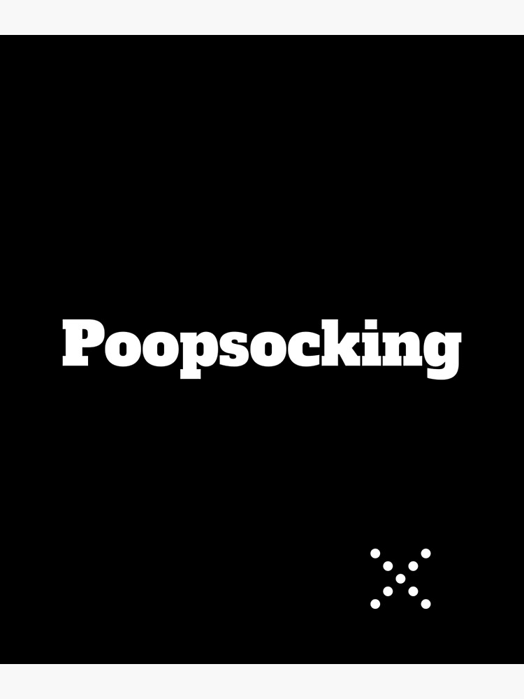 Lámina fotográfica « "poopsock". La práctica de defecar en una prenda ...