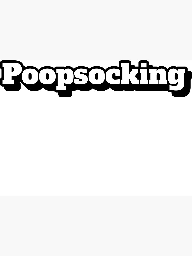 Imán « "poopsock". La práctica de defecar en una prenda de vestir en ...