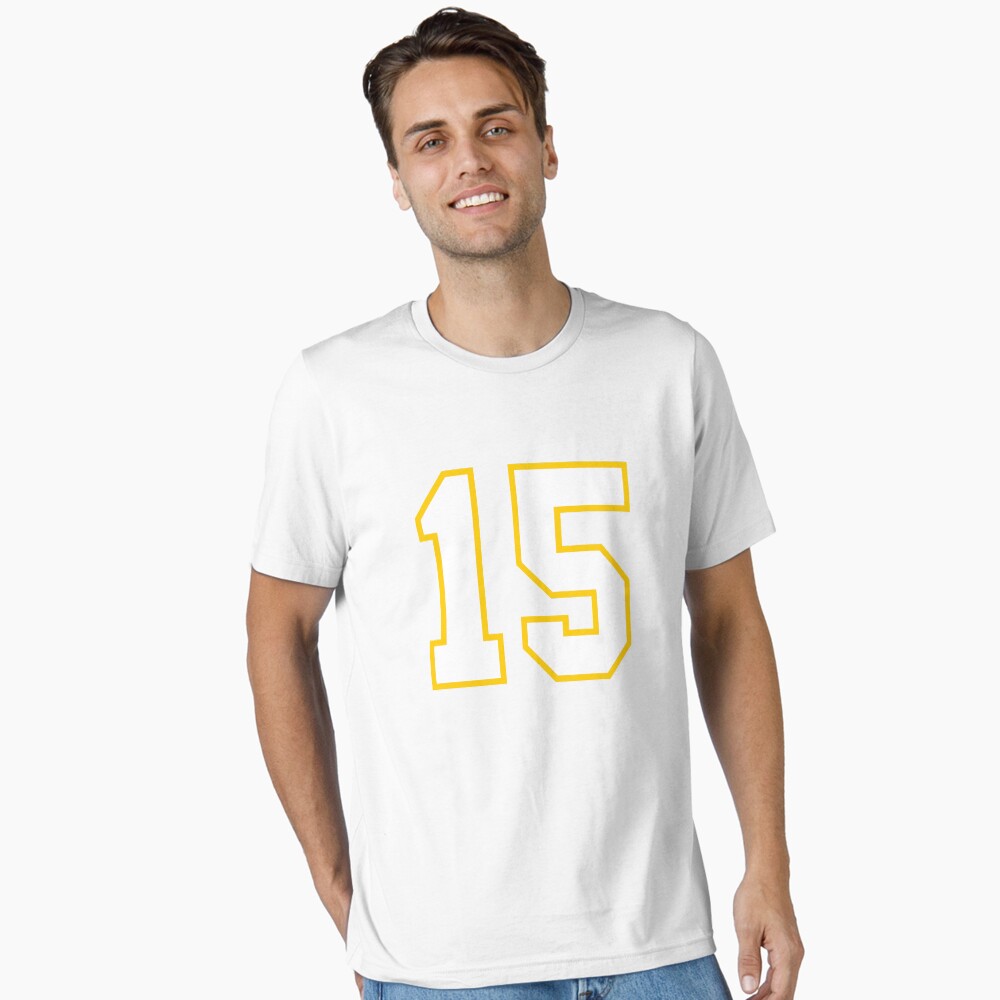 "Fifteen White Jersey Number 15" Sticker for Sale by elhefe | Redbubble