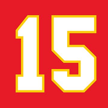 "Fifteen White Jersey Number 15" Poster for Sale by elhefe | Redbubble