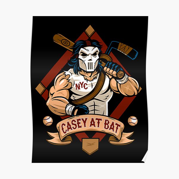 "Casey at Bat" Poster by harebrained | Redbubble