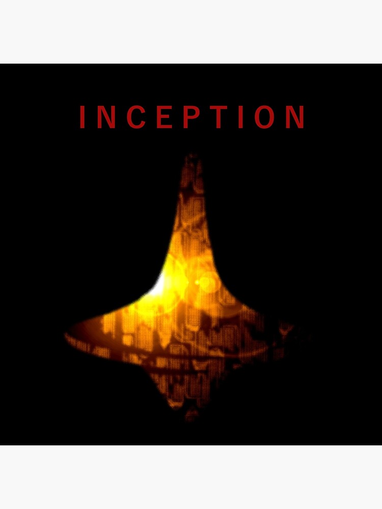"Inception - Spinning Top Cobb's Totem" Poster for Sale by Presumably ...