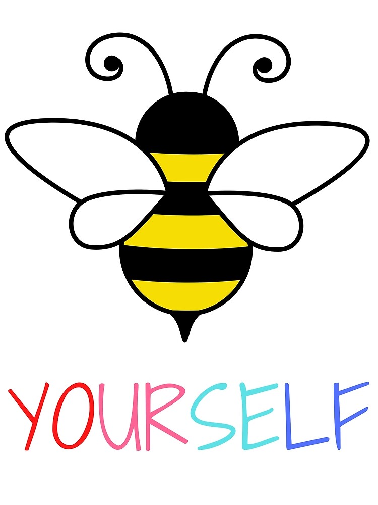 "Bee yourself Pan-sexual Bee gay pride LGBT Rainbow" Art Print by ...