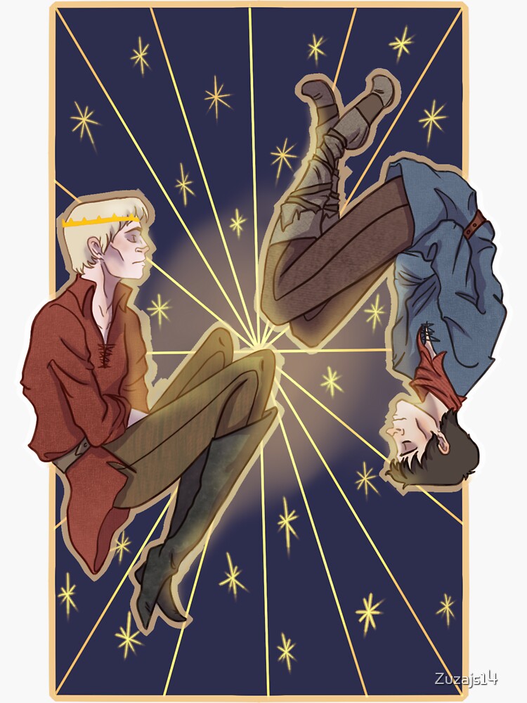 "Merlin " Sticker for Sale by Zuzajs14 | Redbubble