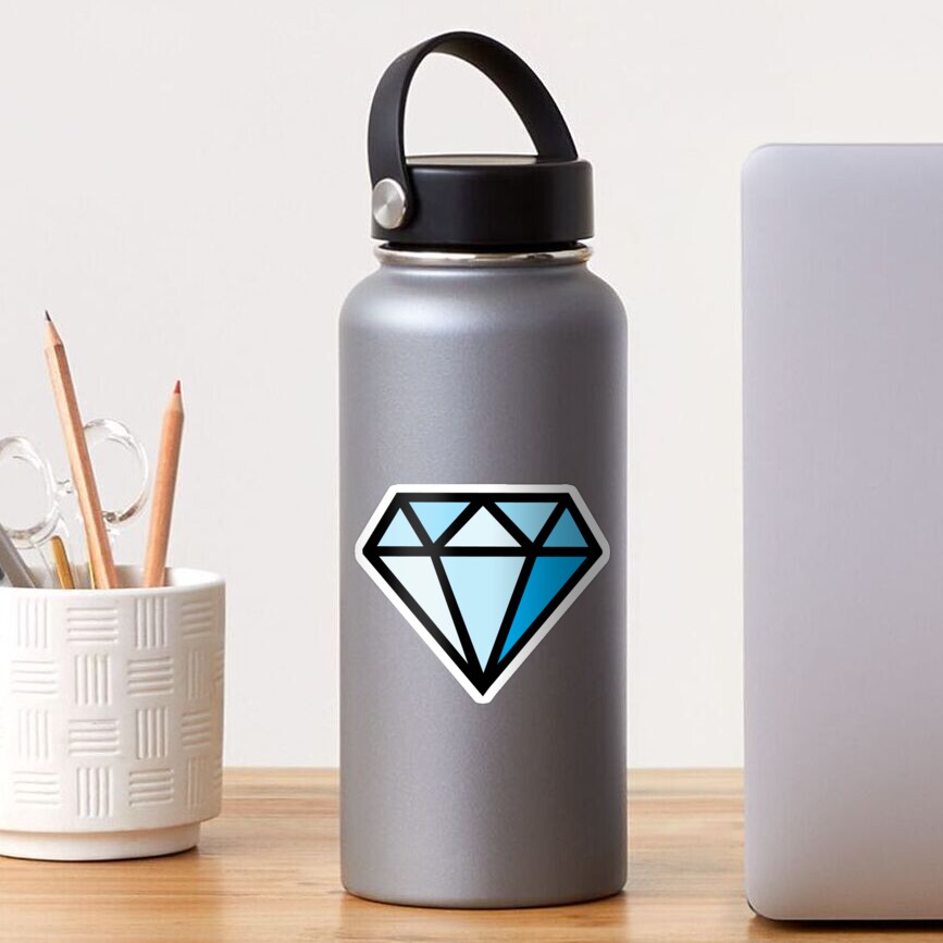 "Minecraft Diamond" Sticker for Sale by DIMIART | Redbubble
