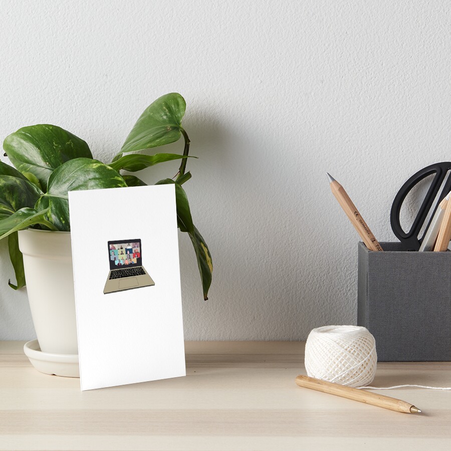 "Zoom Life" Art Board Print for Sale by hayleykoteff | Redbubble