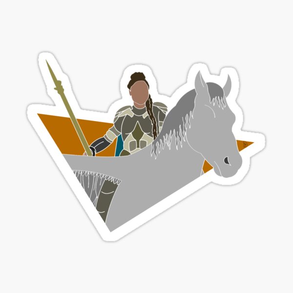 " Valkyrie" Sticker for Sale by ShesADay | Redbubble
