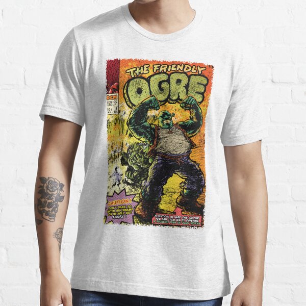 "Friendly Ogre" T-shirt for Sale by KKTEE | Redbubble | ogre t-shirts ...