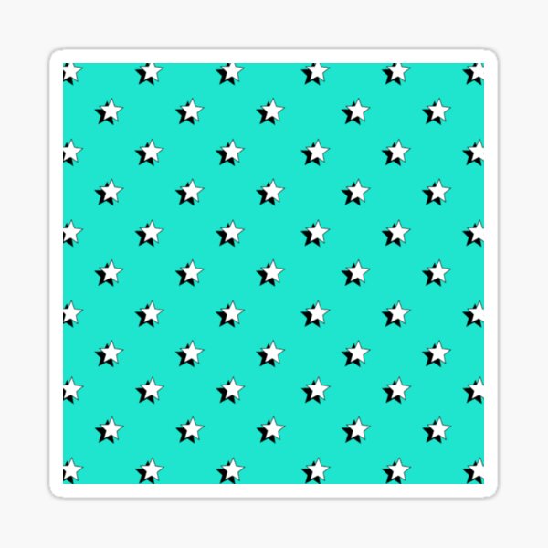 "VSCO stars turquoise" Sticker for Sale by FLAREapparel | Redbubble