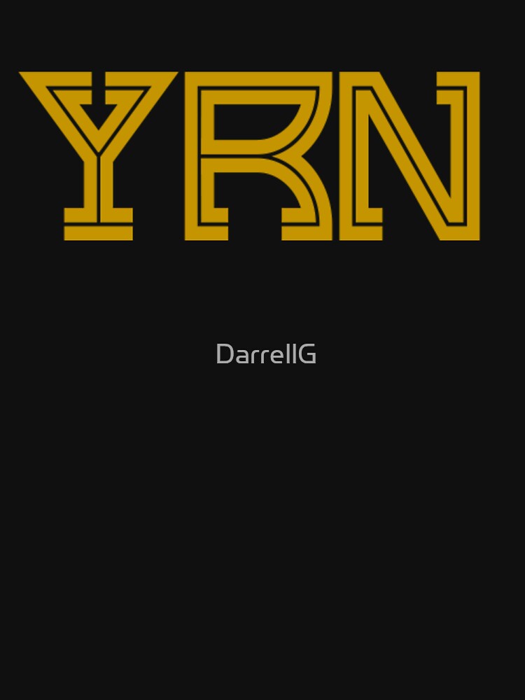 "YRN Logo" T-shirt for Sale by DarrellG | Redbubble | yrn t-shirts ...