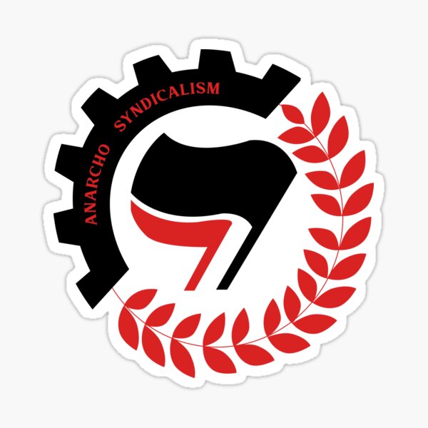 Pegatina «sindicalismo anarco» de mehdibamhaoud | Redbubble
