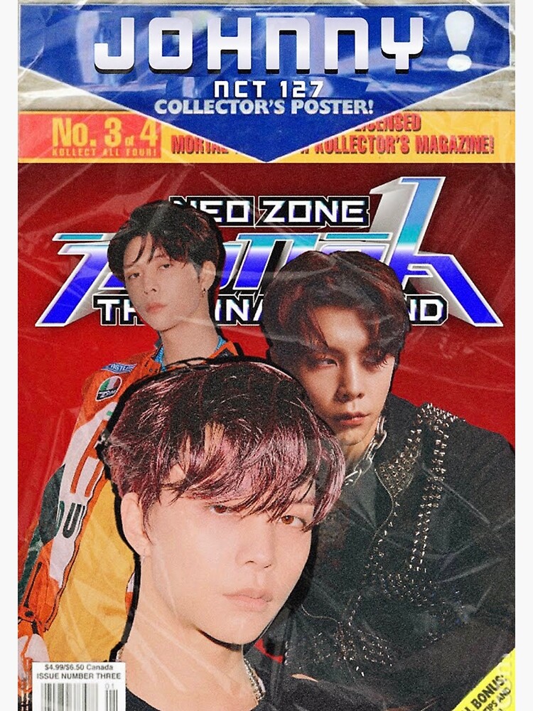 "NCT 127 NEO ZONE POSTER (Johnny)" Art Print by cowgirlbopbe | Redbubble