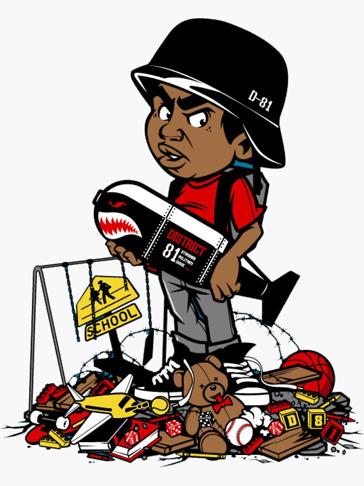 "Recreation Cartoon " Sticker for Sale by Oyetunji | Redbubble