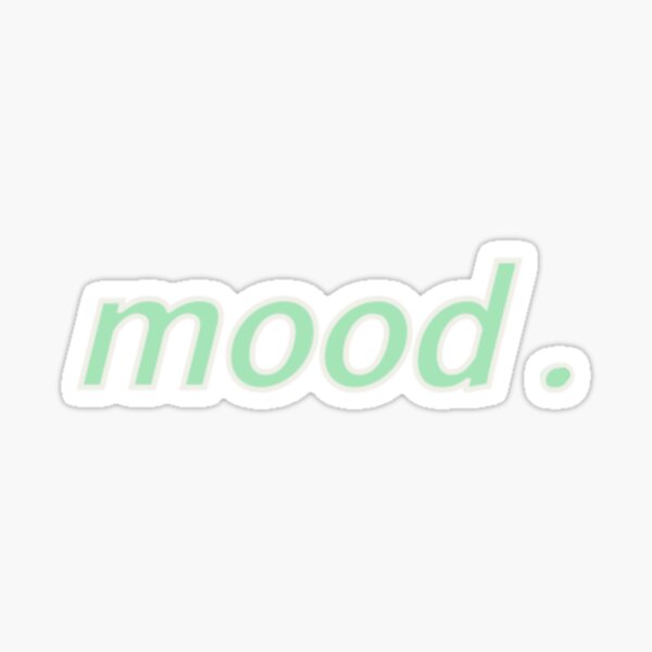 "Mood " Sticker for Sale by Sky-Stickers | Redbubble