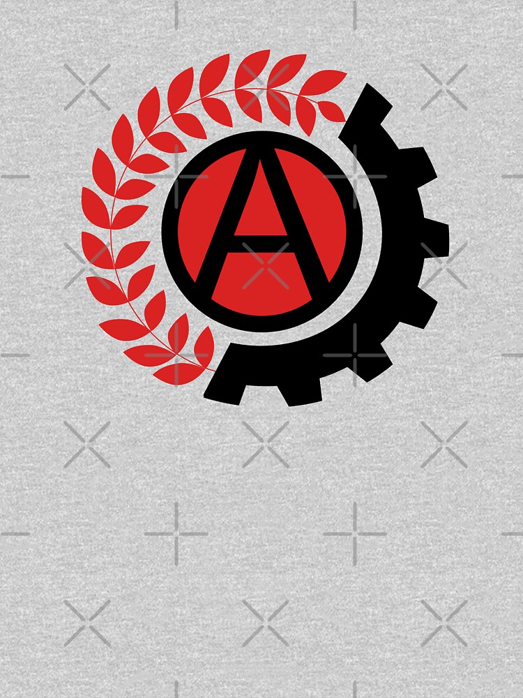 "anarcho syndicalism" T-shirt for Sale by mehdibamhaoud | Redbubble ...