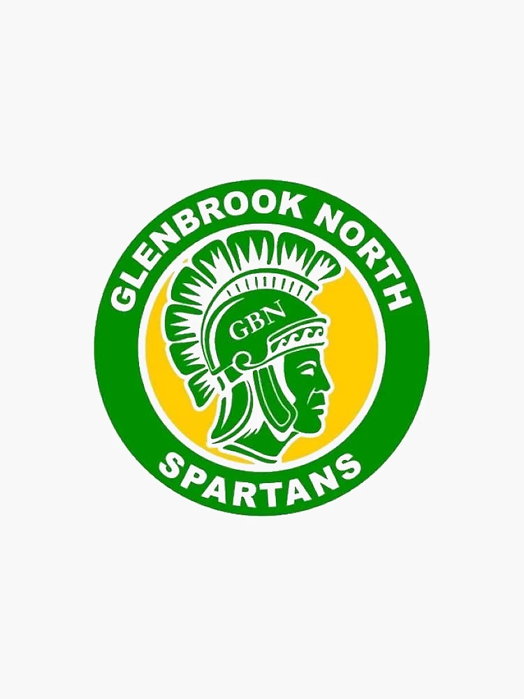 Gbn Spartan Logo Amazon Glenbrook North High School 25th