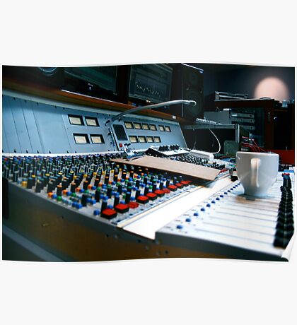 Recording Studio Posters | Redbubble