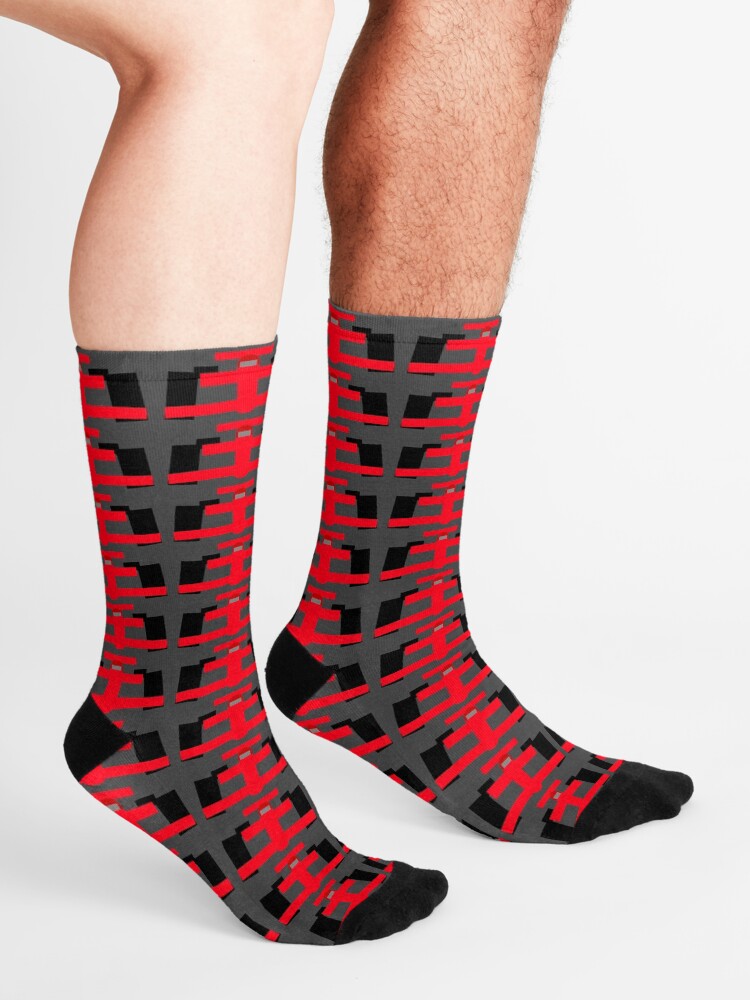 "Formula racing driver - Ferrari" Socks by bobdijkers | Redbubble