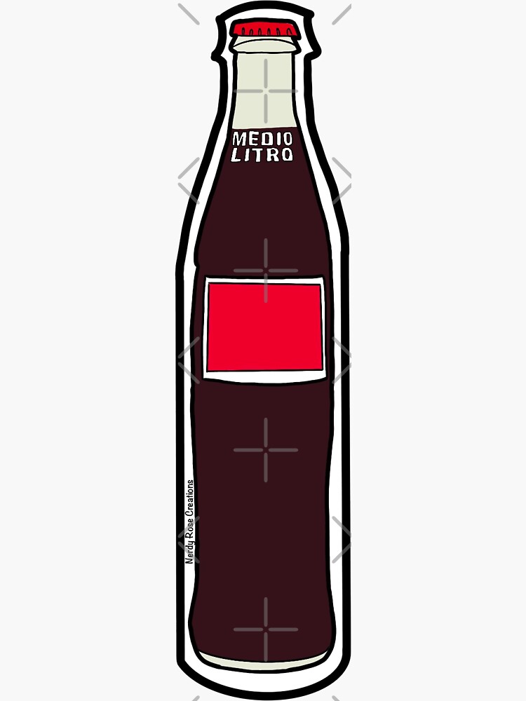 "Coca Cola Glass Bottle" Sticker for Sale by RCadenas1 | Redbubble