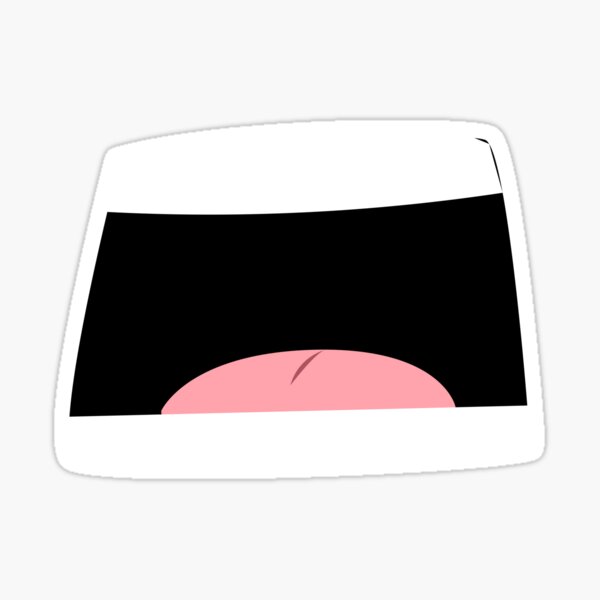 "Comic Open Mouth" Sticker by KC1max | Redbubble