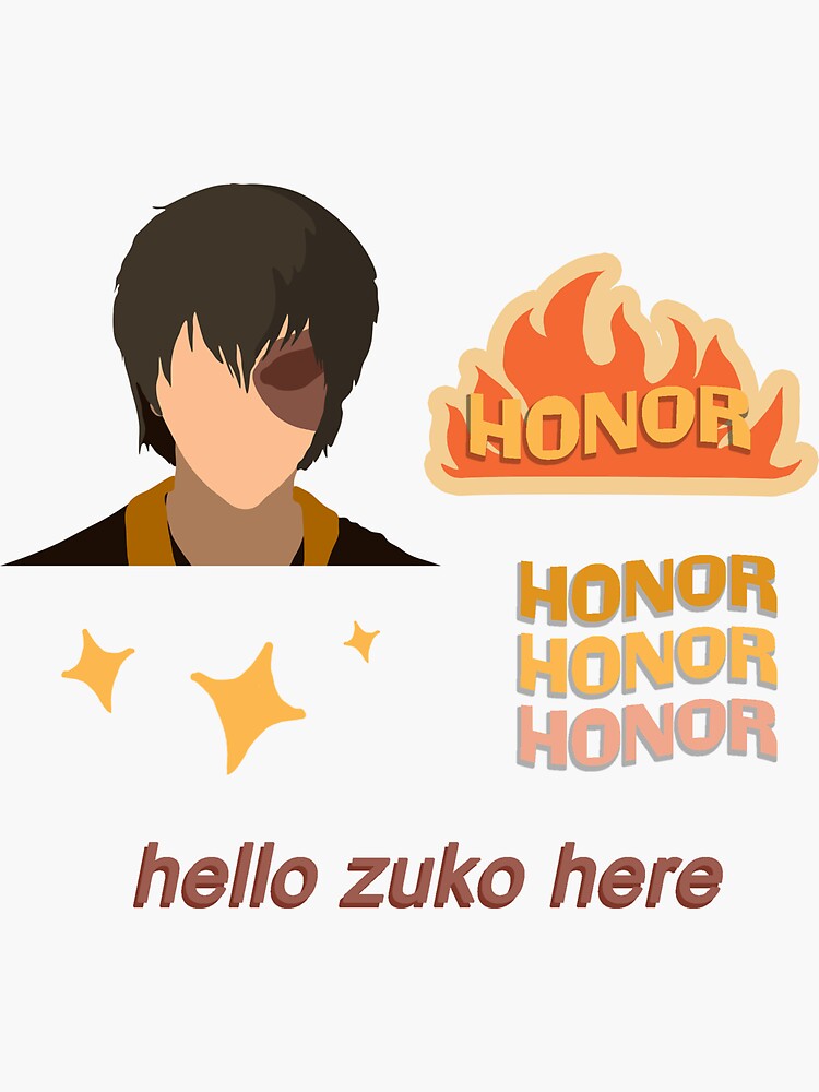 "avatar atla | zuko sticker pack " Sticker for Sale by sarakaylx ...