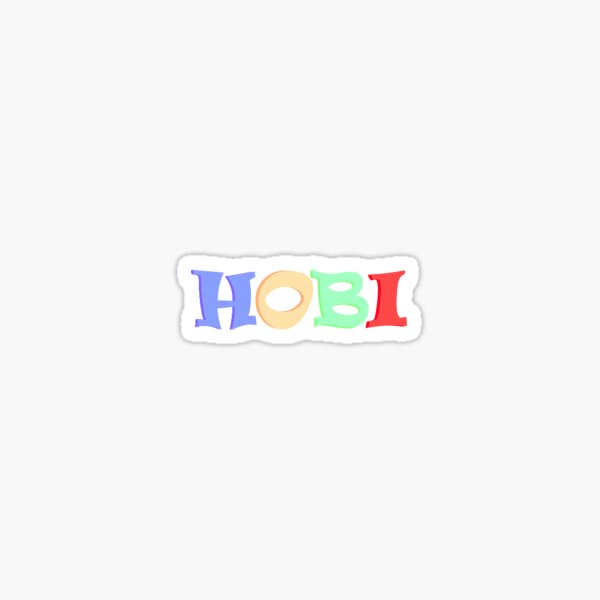 "BTS J-HOPE Hobicore" Sticker for Sale by ccali26 | Redbubble