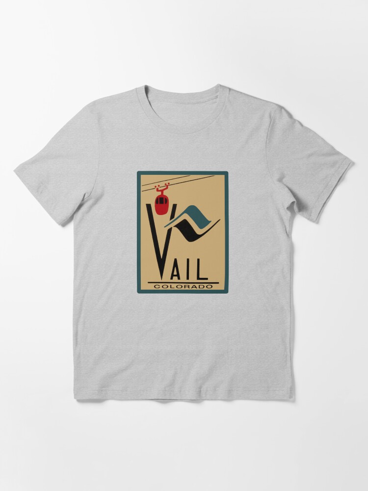 "Vail Colorado Vintage Travel Decal" T-shirt for Sale by hilda74 ...