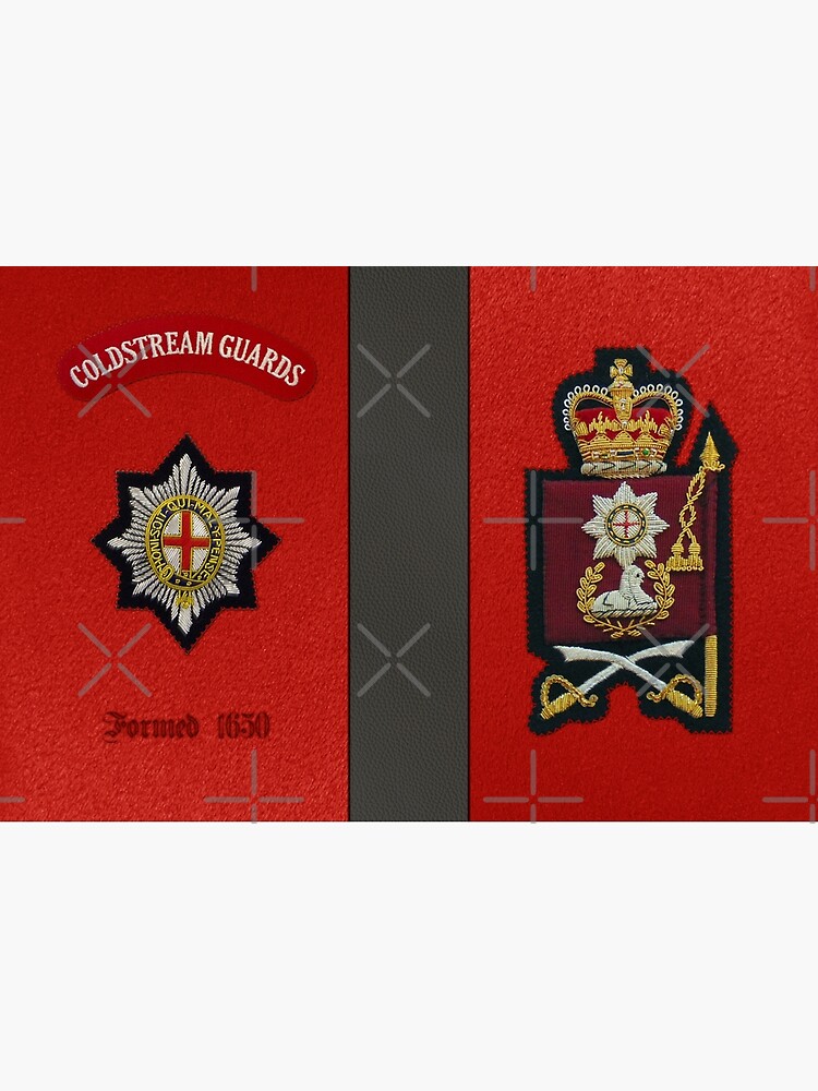 "Coldstream Guards, Warrant Officers (WO2) Badge, Hardback Journal ...