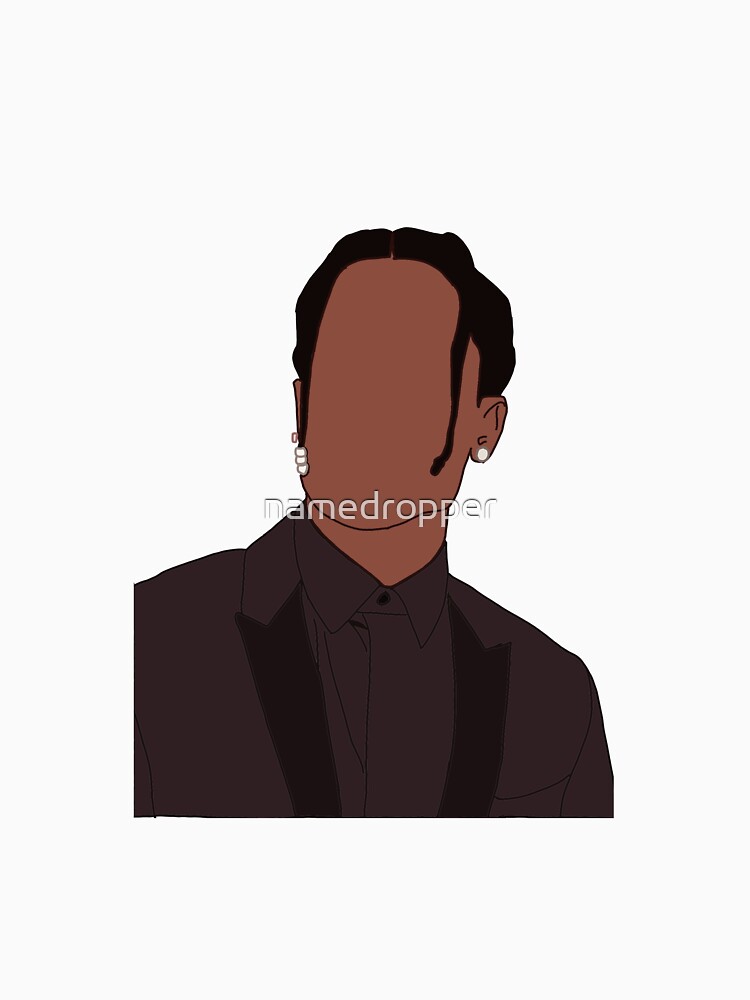 "ASAP Rocky, White Beads (transparent)" T-shirt for Sale by namedropper ...