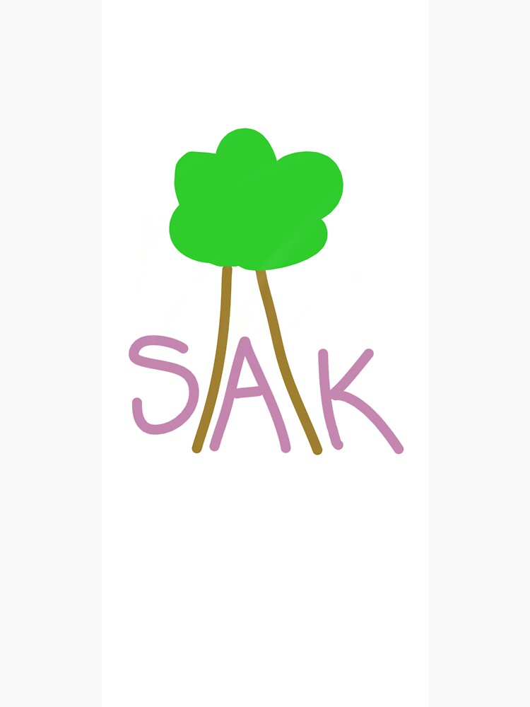 "SAK Tree Sticker" Sticker for Sale by sakdesigns | Redbubble