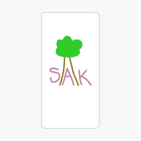 "SAK Tree Sticker" Sticker for Sale by sakdesigns | Redbubble